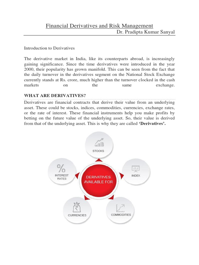 Practical Exposure - Financial Derivatives and Risk Management | PDF ...