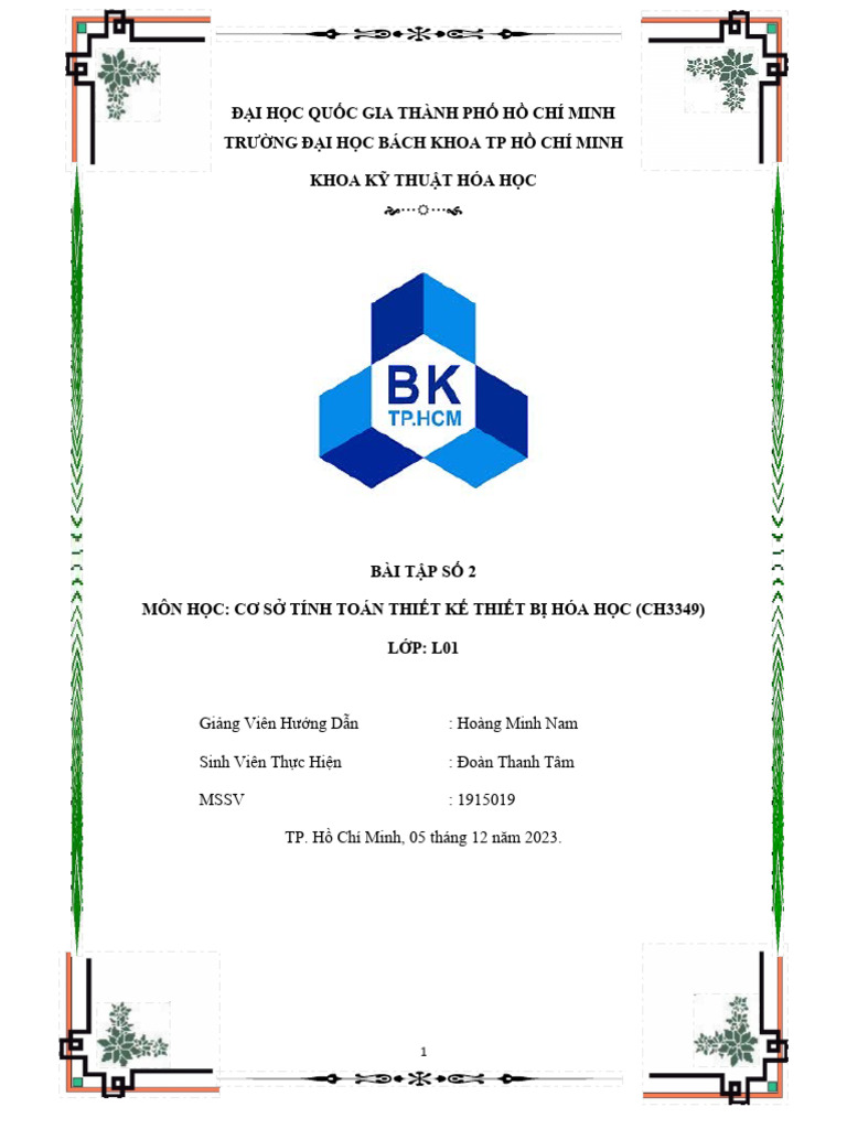 Bài tập số 3 CSTT | PDF