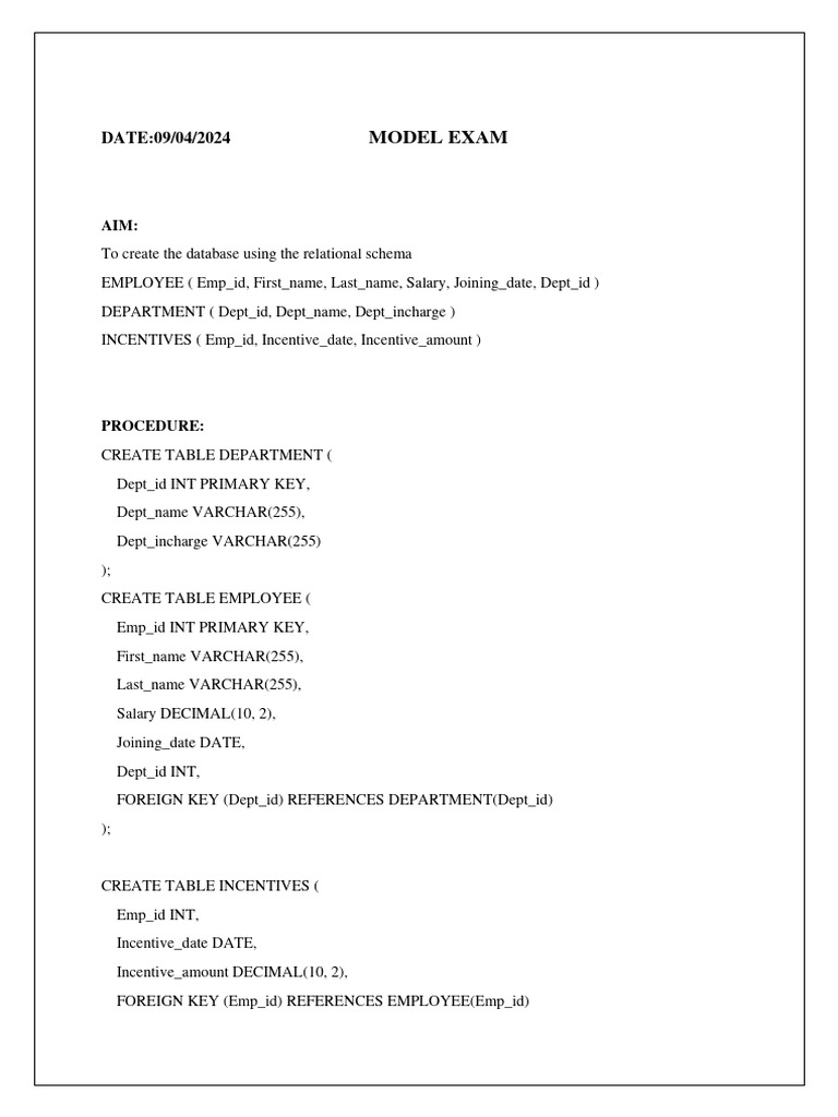 Model Dbms 1 Pdf Relational Model Data Model
