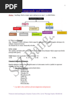 7th Ch-3 Structure of Matter Solution Living Science | PDF | Chemical ...