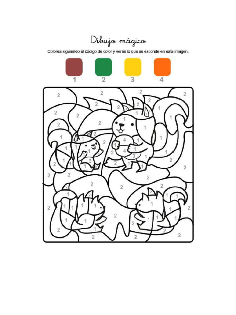 Pinta Segun Color | PDF