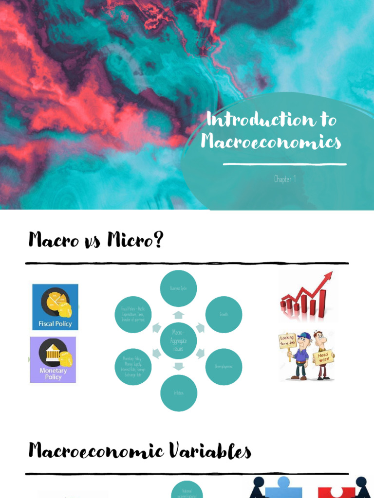 Macroeconomics - Chapter 1 | PDF | Inflation | Macroeconomics