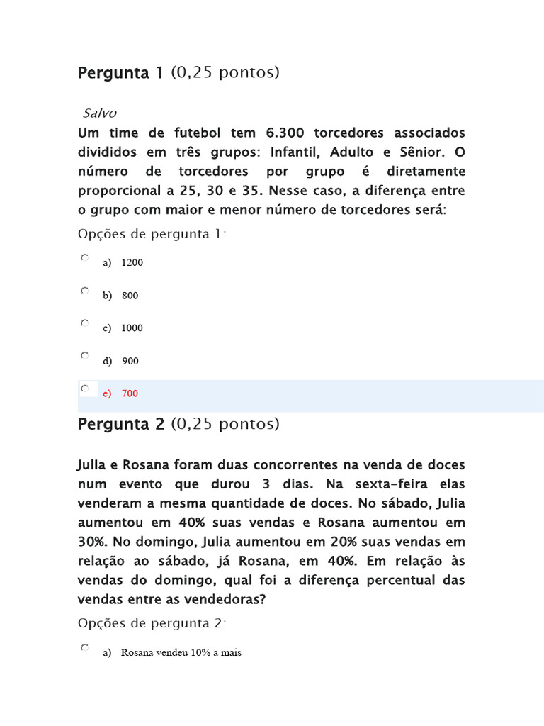 Exercicio 1 | PDF