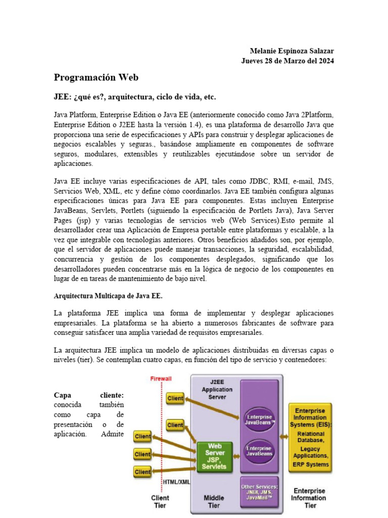 Guía de Java EE para Desarrolladores | PDF | Programación de computadoras | Ingeniería de software