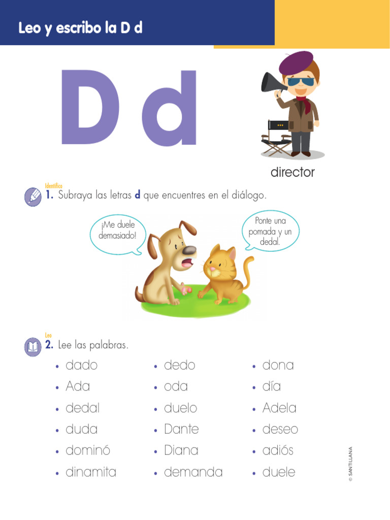 Leo y Escribo La Letra - DD | PDF