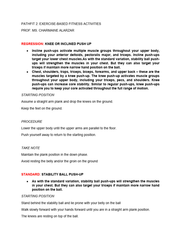 Horizontal-Push | PDF | Musculoskeletal System | Limbs (Anatomy)