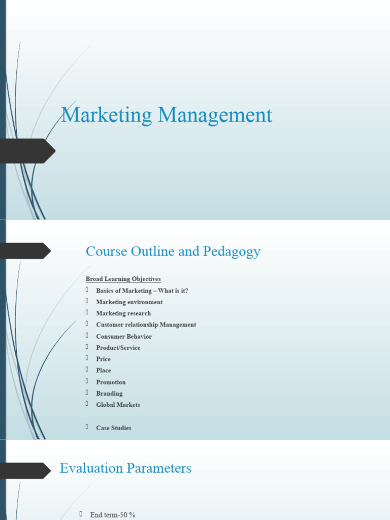 Introduction To Marketing Pdf Marketing Market Segmentation