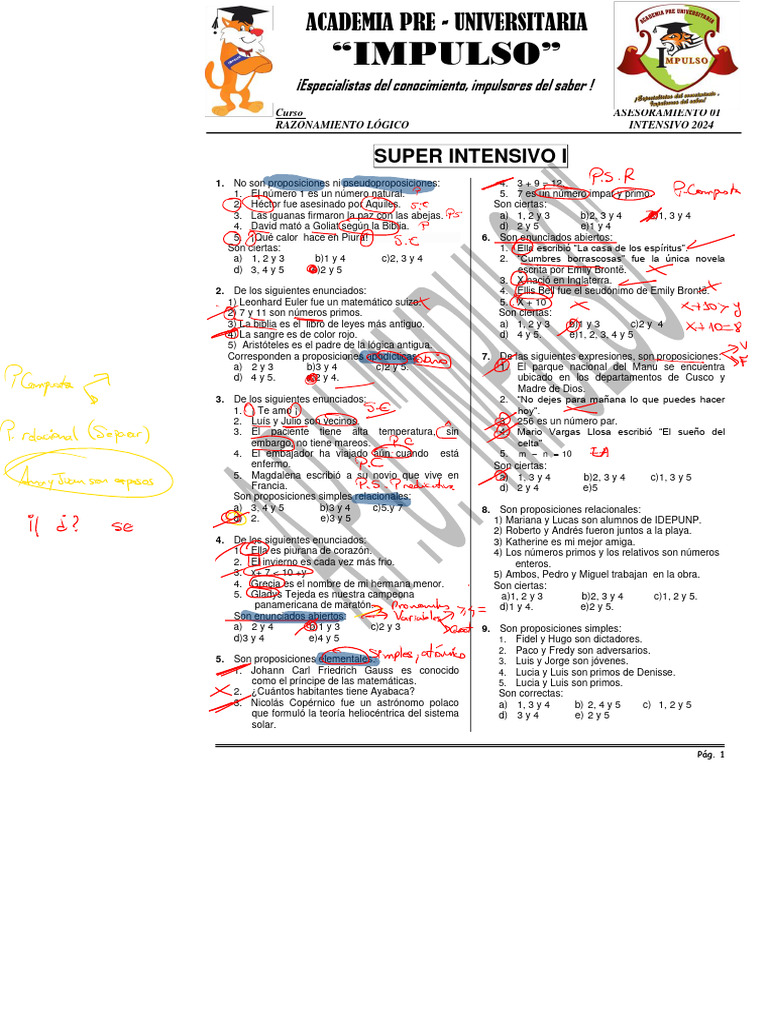 Raz Log 01 Impulso - Desarrollo | PDF