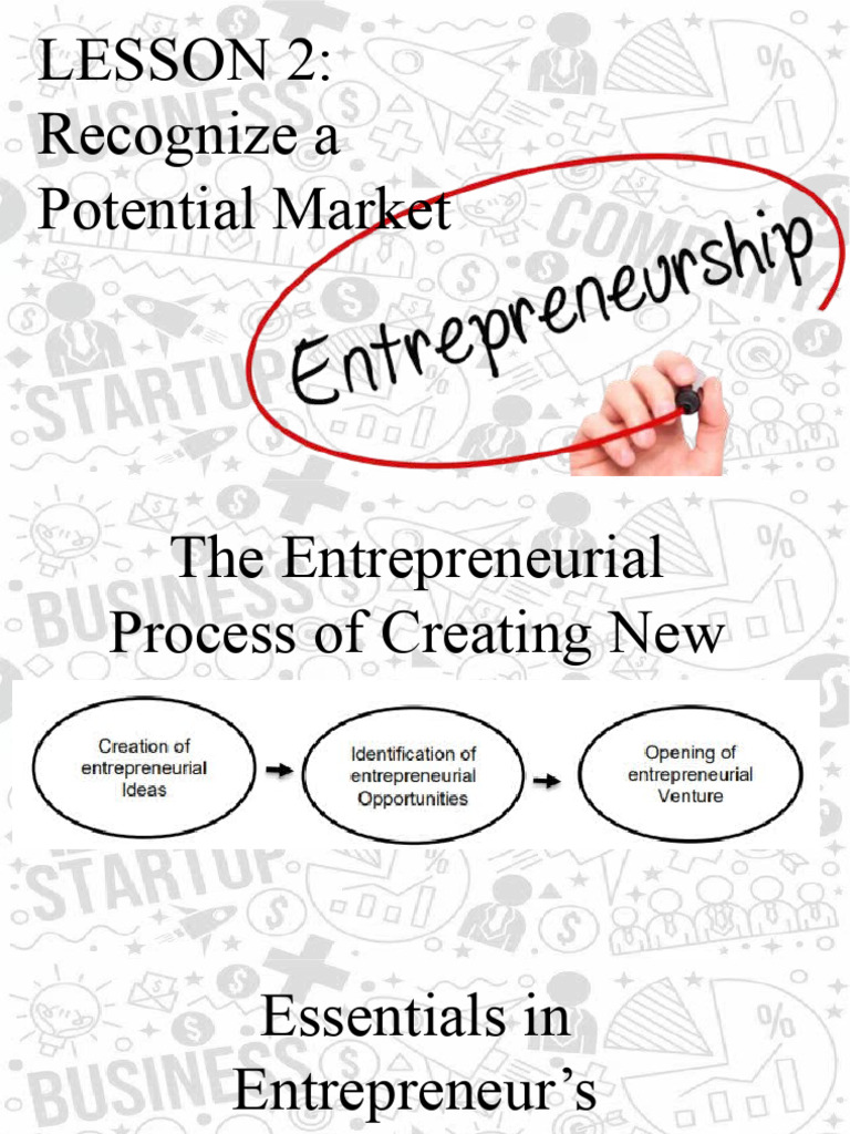 Entrepreneurship Lesson 2 | PDF | Entrepreneurship | Competition