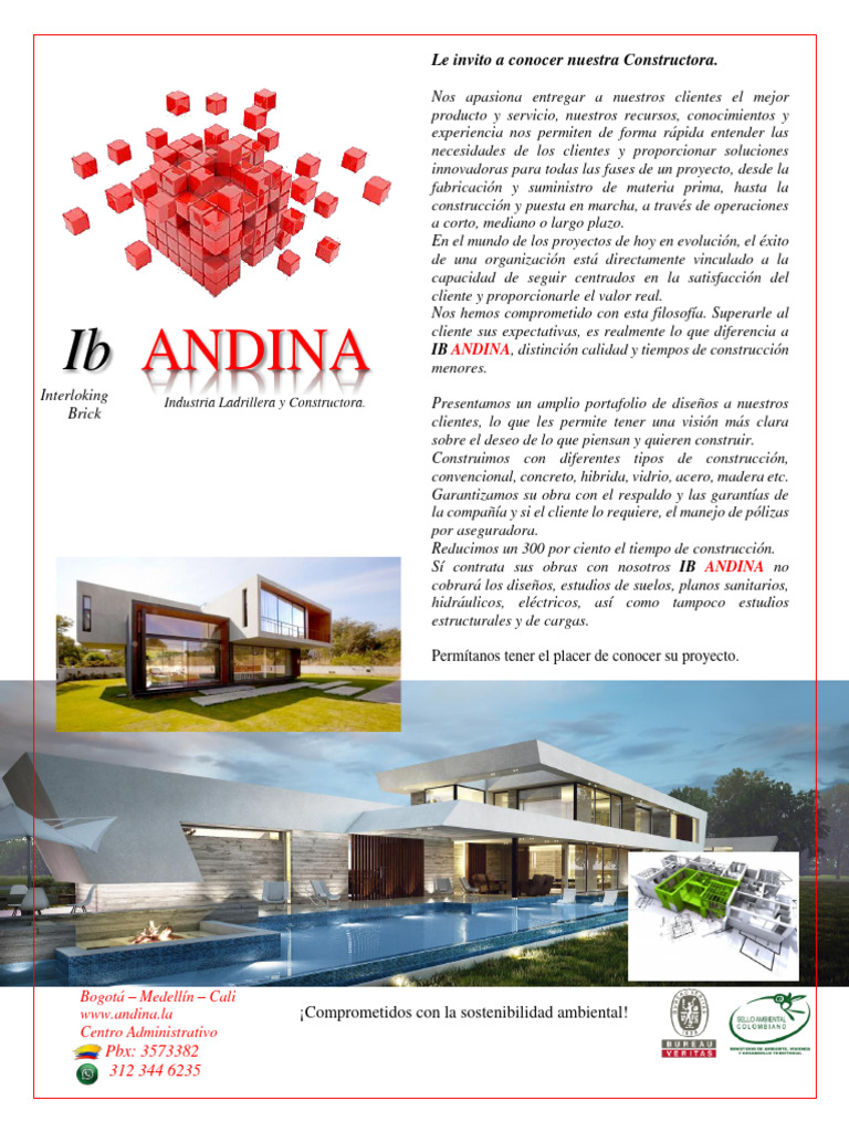 Constructora Sostenible en Colombia | PDF | Cliente | Economias