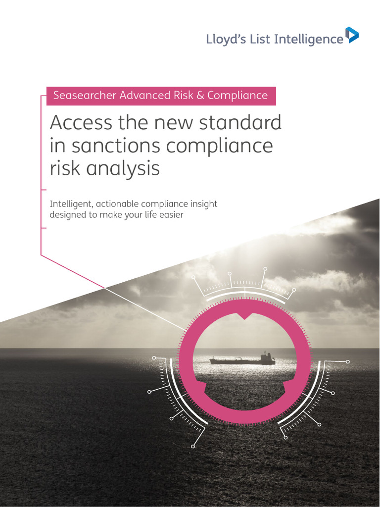 Seasearcher Advanced Risk Compliance Brochure | PDF | Regulatory ...
