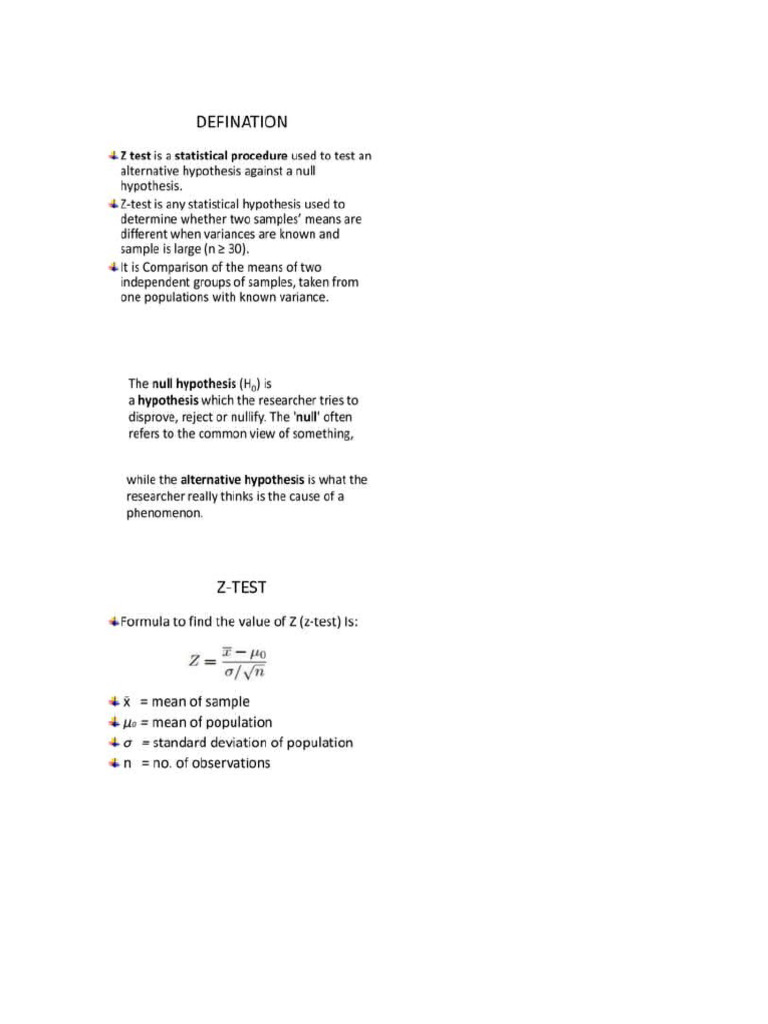 NAJMUL ZTEST | PDF | Student's T Test | Statistical Hypothesis Testing