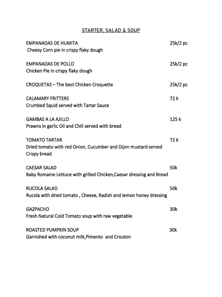 SodaPDF-converted-final Menu PDF | PDF | Hamburgers | Thai Cuisine