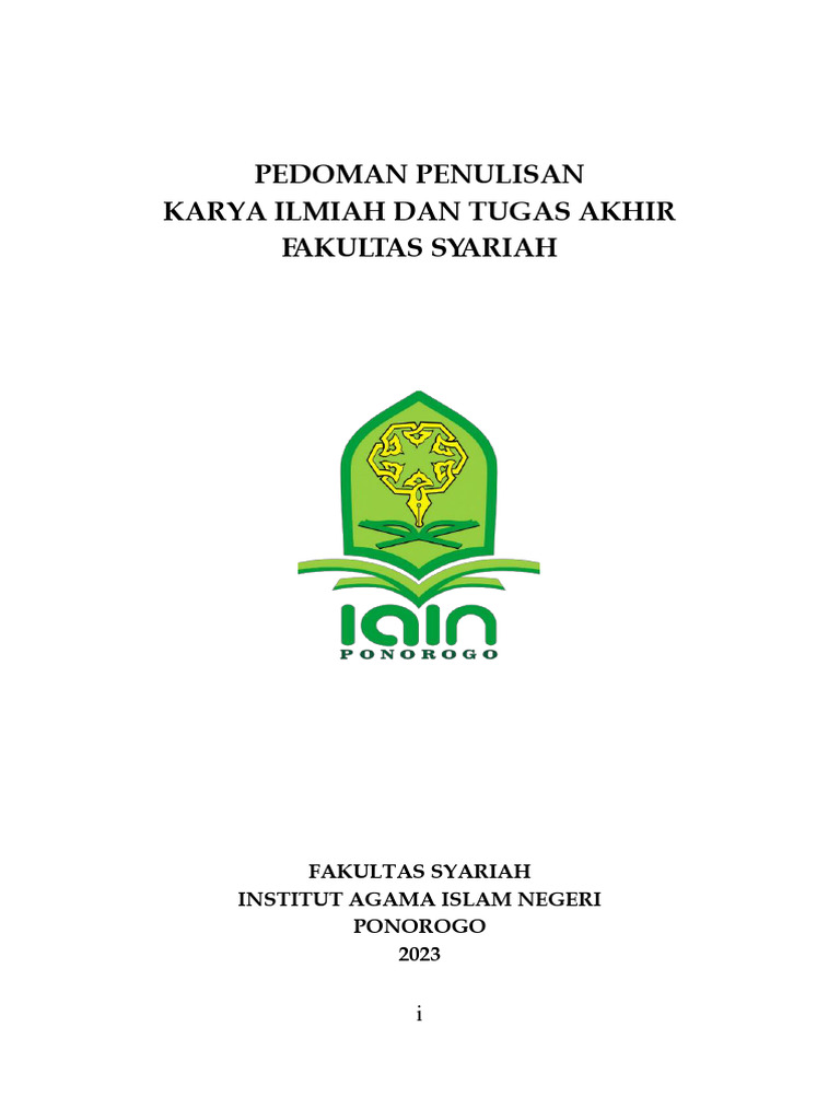 2023 - Buku Pedoman Skripsi | PDF