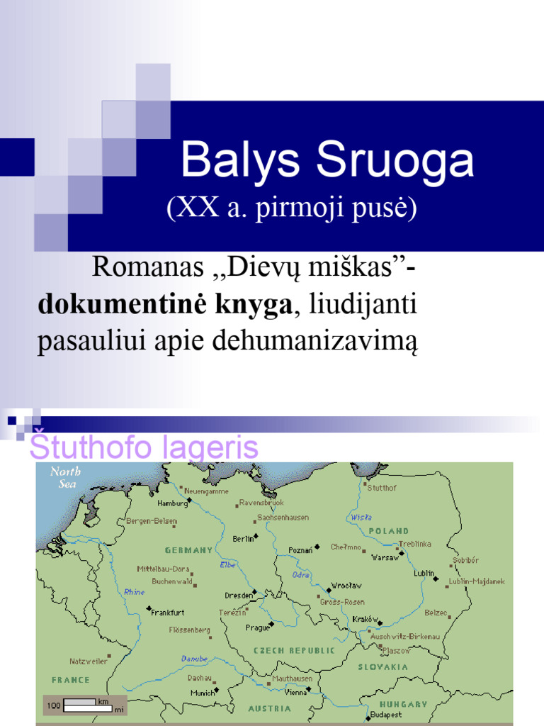 Balys - Sruoga - Dievu - Miskas - Dokumentine Knyga | PDF