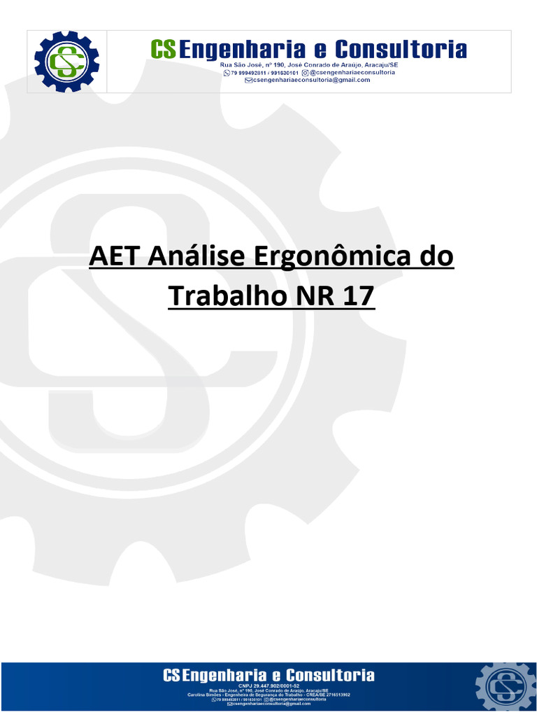 AET TEIXEIRA 2024 Assinado | PDF | Fatores humanos e Ergonomia