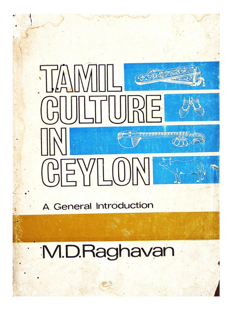 Tamil Culture in Ceylon Overview | PDF | Sri Lanka