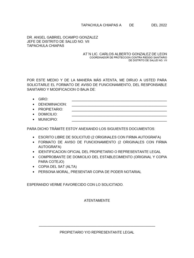 ESCRITO LIBRE 2022 PRODUCTOS Y SERVICIOS | PDF