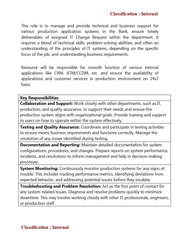JD System Support Analyst | PDF | Computer Security | Security
