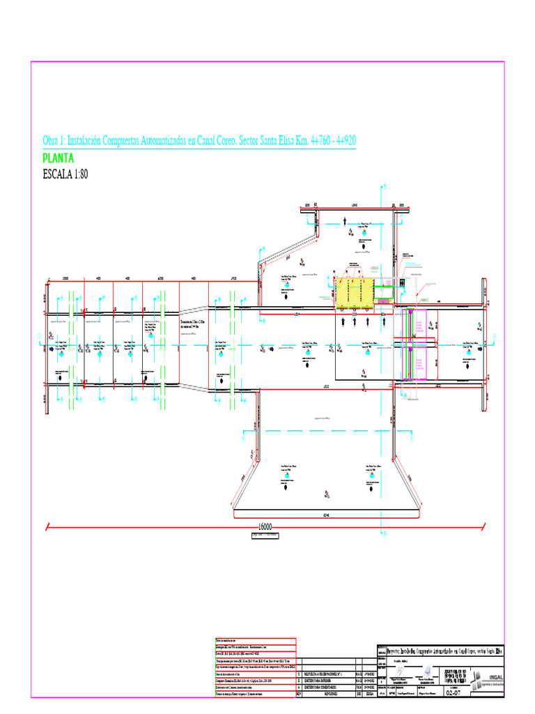 Plano Comp Rubicon en Estero Curiche - Coreo | PDF | Materiales de ...