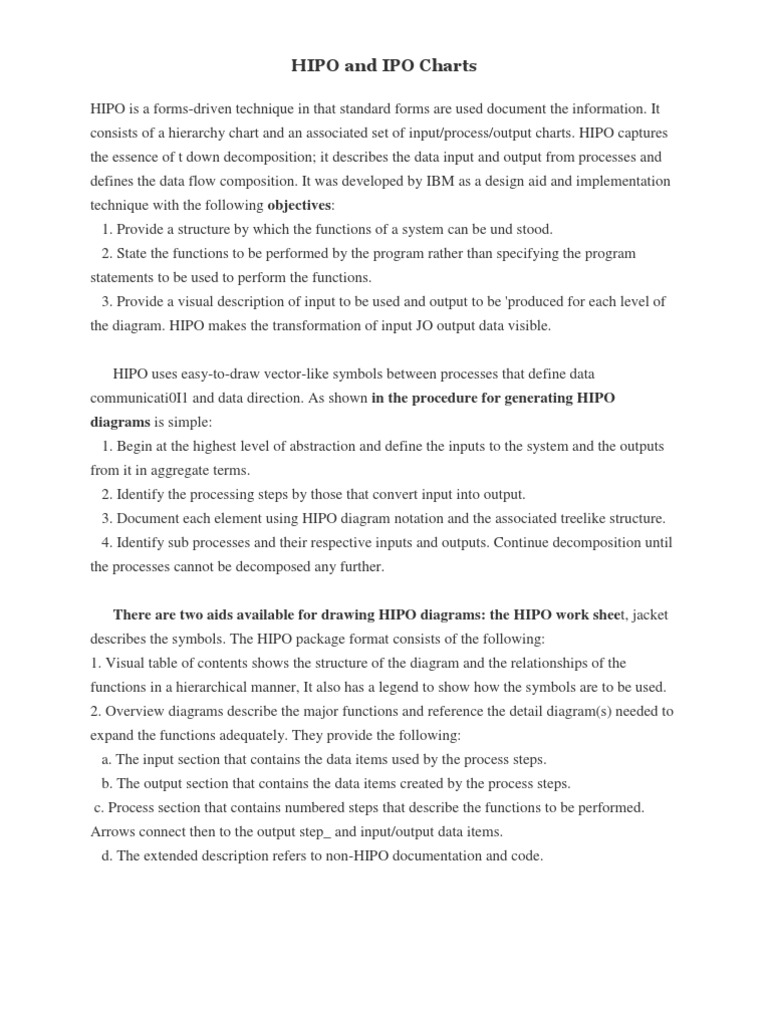 Hipo and Ipo Charts | PDF | Hierarchy | Function (Mathematics)