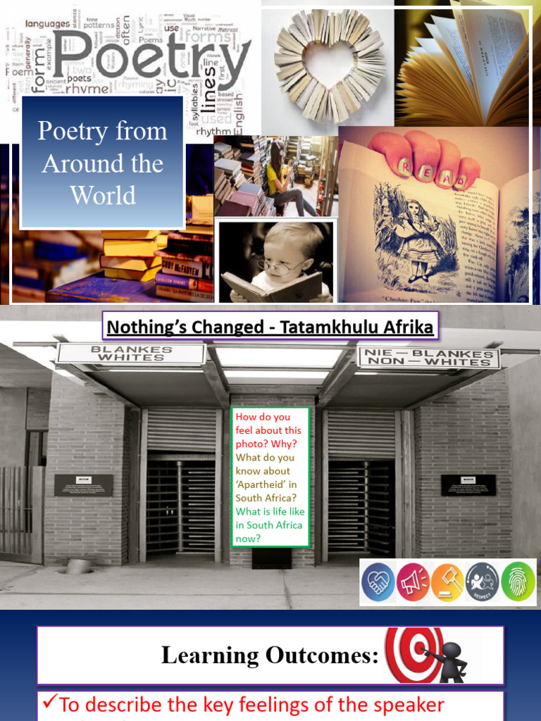 4 Nothing S Changed Pdf Poetry Anger