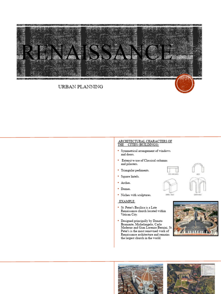 Renaissance Urban Planning and Architecture | PDF | Art