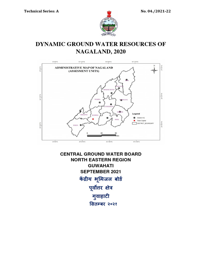 Nagaland State Report Resource 2020 | Download Free PDF | Groundwater ...