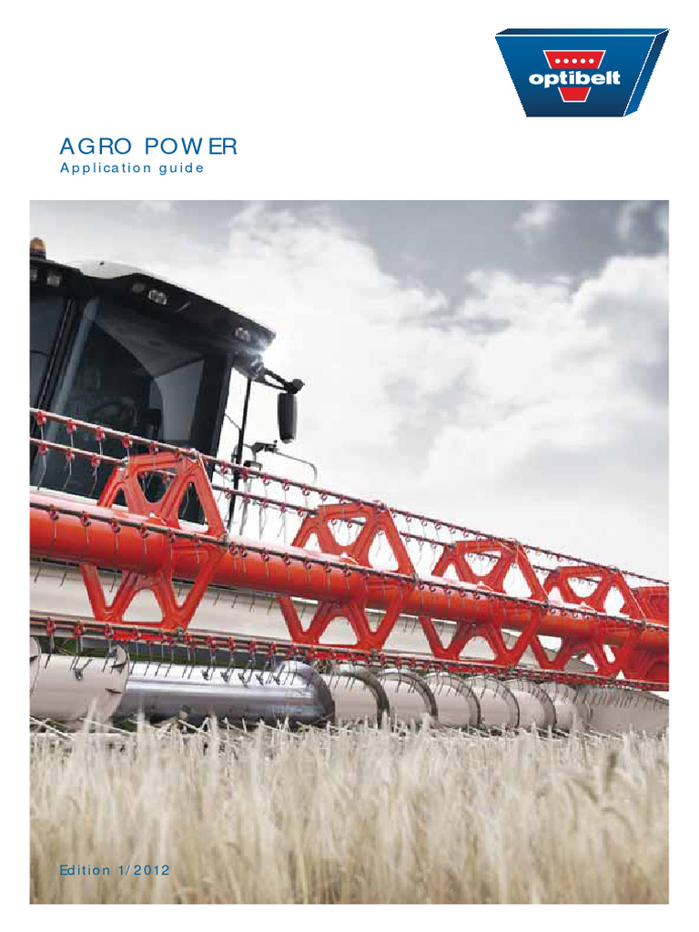 Optibelt Каталог Agro Power | PDF | Agricultural Machinery