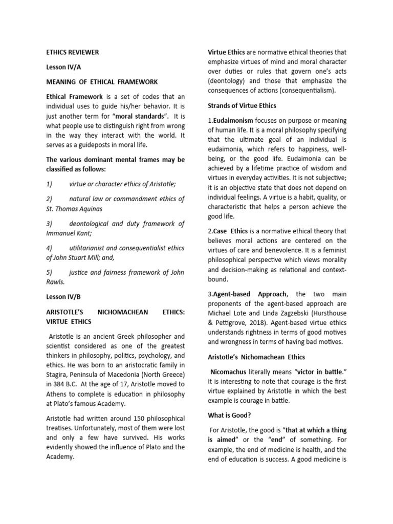 Ethics Reviewer | PDF | Justice | Crime & Violence