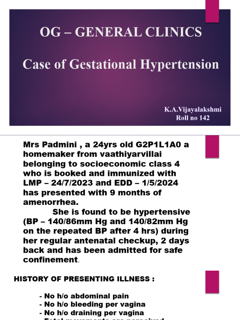 Obs Gyn GC Cases | Download Free PDF | Pregnancy | Abdomen