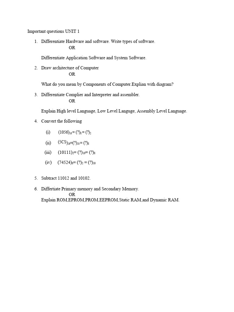 Important Questions In Cfandp Pdf Pointer Computer Programming Computer Program
