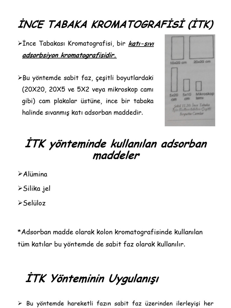 Kütle Aktarımı 7.hafta (2) (İnce Tabaka Ve Kağıt Kromotografisi) | PDF