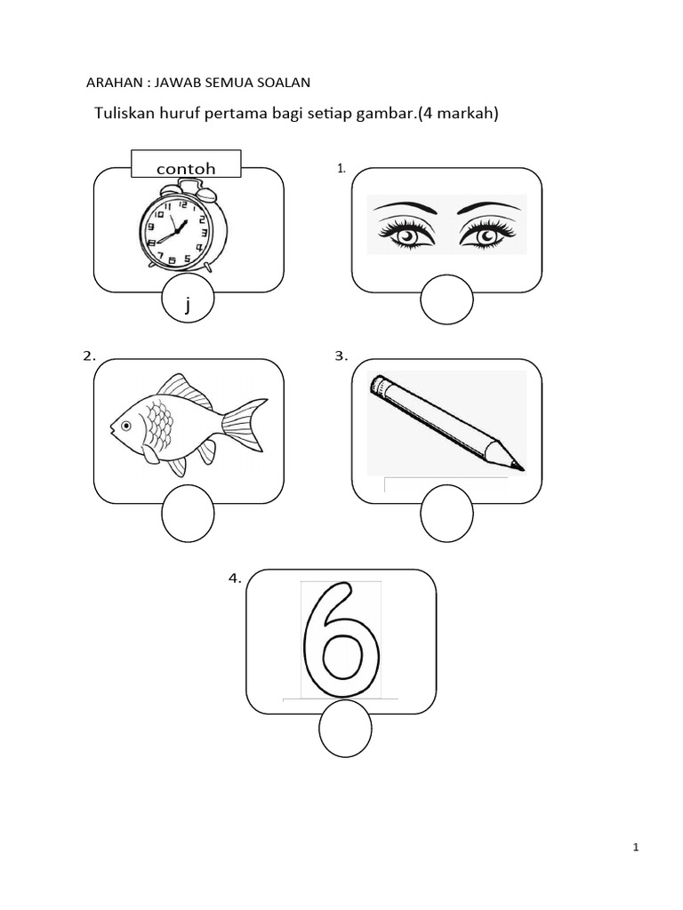 Bahasa Melayu Tahun 1 2021 | PDF