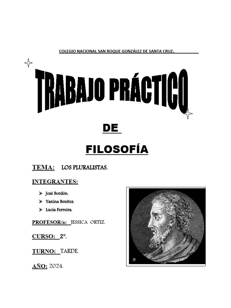 Filosofía del Pluralismo: Principales Filósofos | PDF | Filosofía
