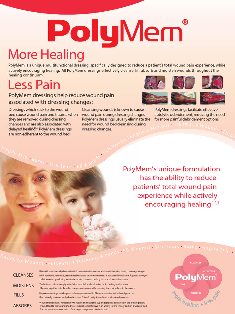 PolyMem General Brochure | PDF | Wound | Clinical Medicine