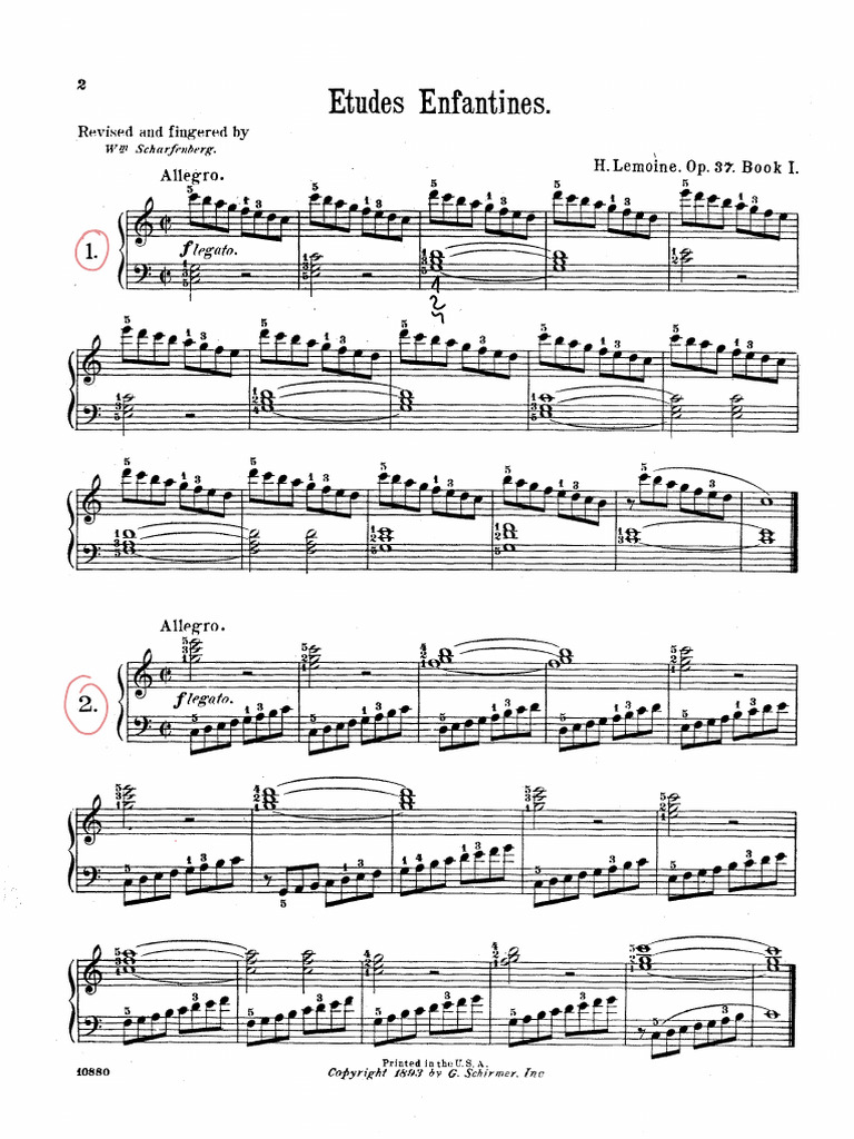 Estudios Op. 37 - Lemoine | PDF