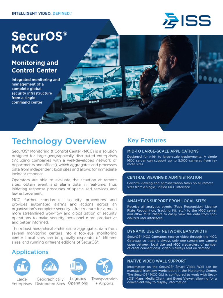 SecurOS_MCC | PDF | Computer Network | Server (Computing)