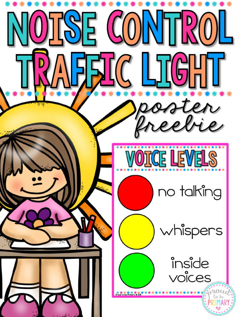 Noise Control Traffic Light Freebie Complete | PDF | Copyright Law
