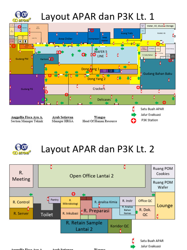 Visio-Layout APAR Dan P3K | PDF