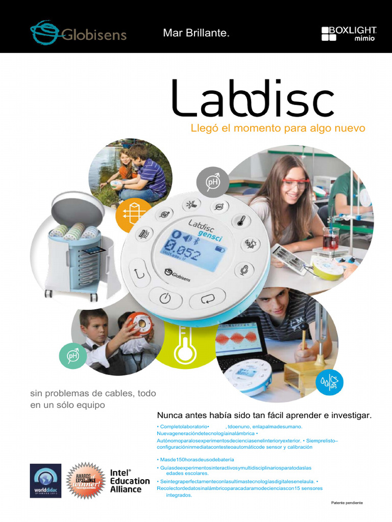 Labdisc Specsheet Esla | PDF | Pantalla de cristal líquido