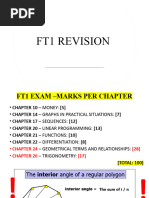 OCR A Level Maths Formula Sheet | PDF | Euclidean Geometry | Geometry