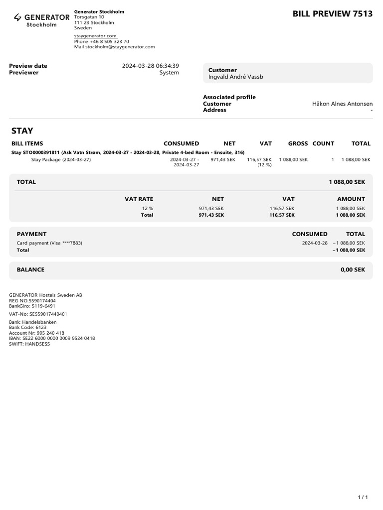 Bill Preview 7513 | PDF | Financial Technology | Finance & Money Management