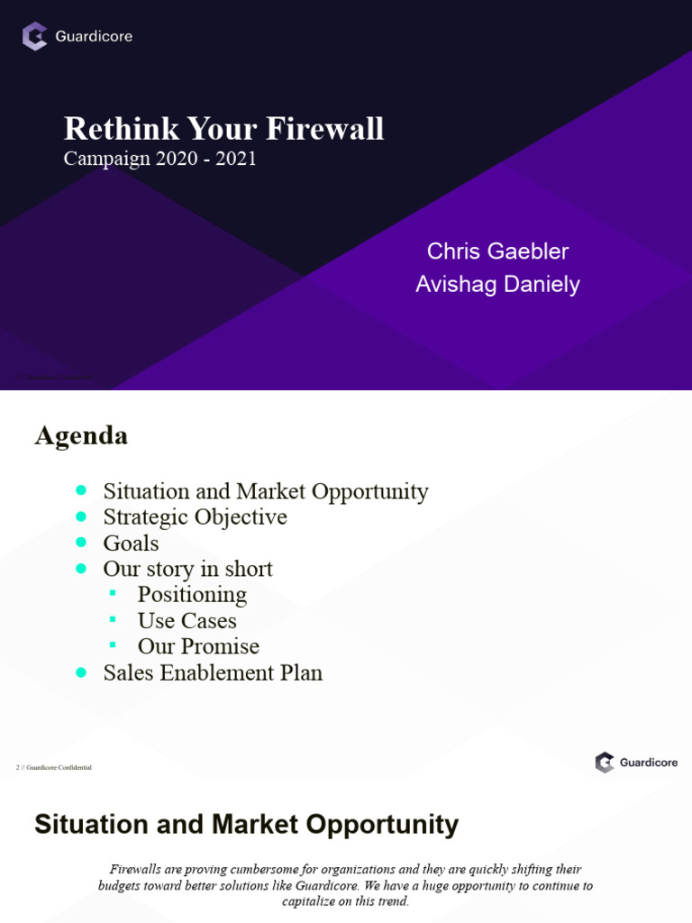 Rethink Your Firewall Campaign Deck | PDF | Cloud Computing | Data Center