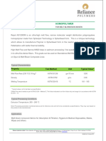 C080MA Impact Copolymer Data Sheet | PDF | Yield (Engineering ...