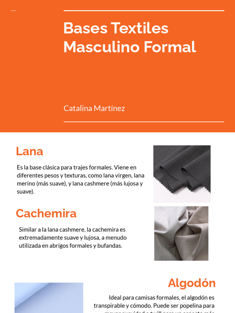 Bases Textiles y Accesorios | PDF | Moda | Zapato