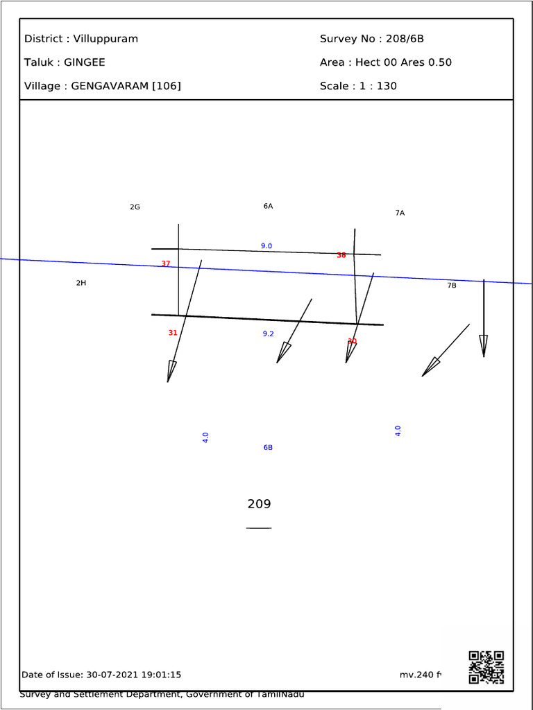 208 6B - Map::GENGAVARAM::GINGEE | PDF