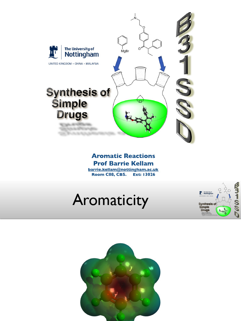Topic 6 Lecture 1 | PDF | Aromaticity | Benzene