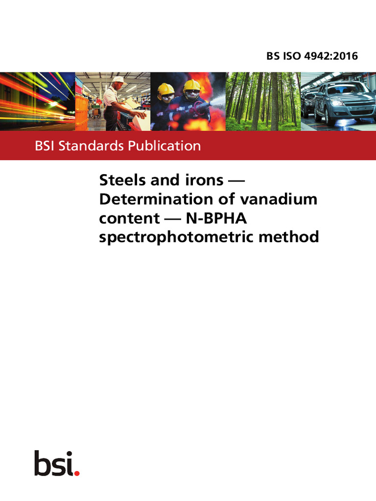 BS Iso 4942-2016 | PDF | International Organization For Standardization ...