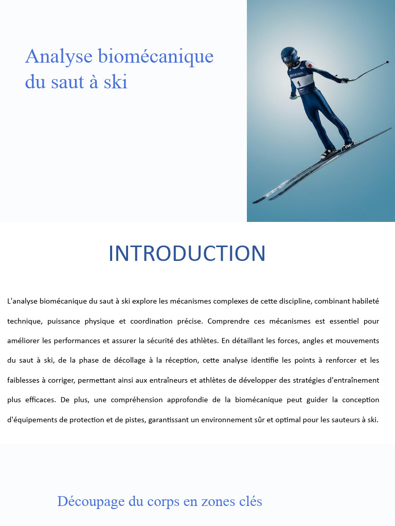 Analyse Biomécanique Du Saut À Ski | PDF | Church Music Association Of America | Muscle